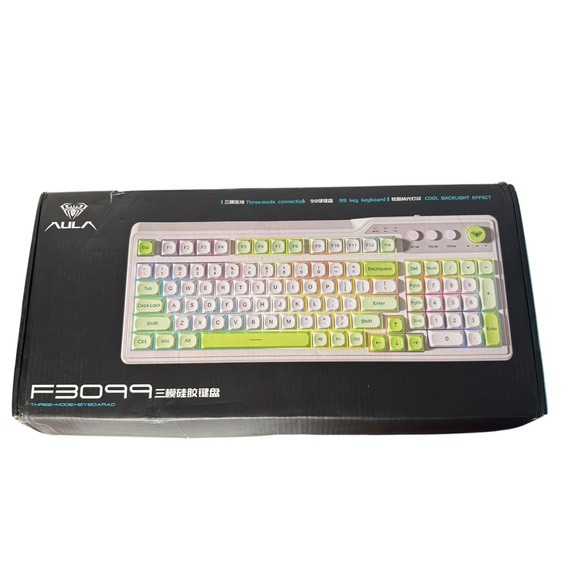 Video Games & Consoles | Aula F399 Trimode Wireless Mechanical Keyboard ...